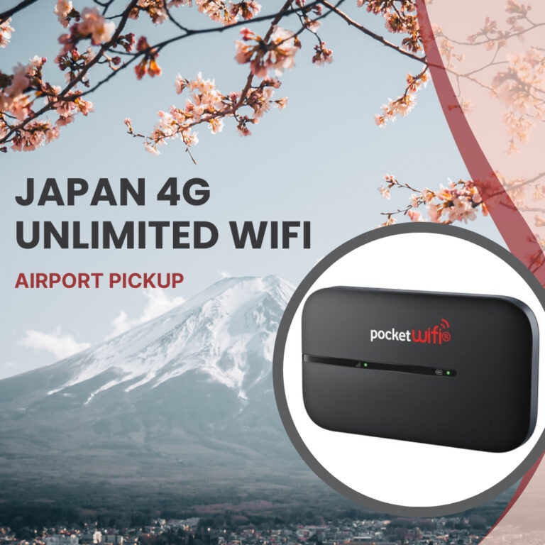 Unlimited 4G LTE WiFi – Japanese Onsen